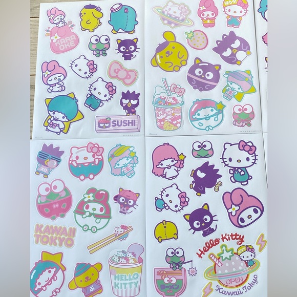Sanrio | Office | Hello Kitty Sticker Sheets | Poshmark